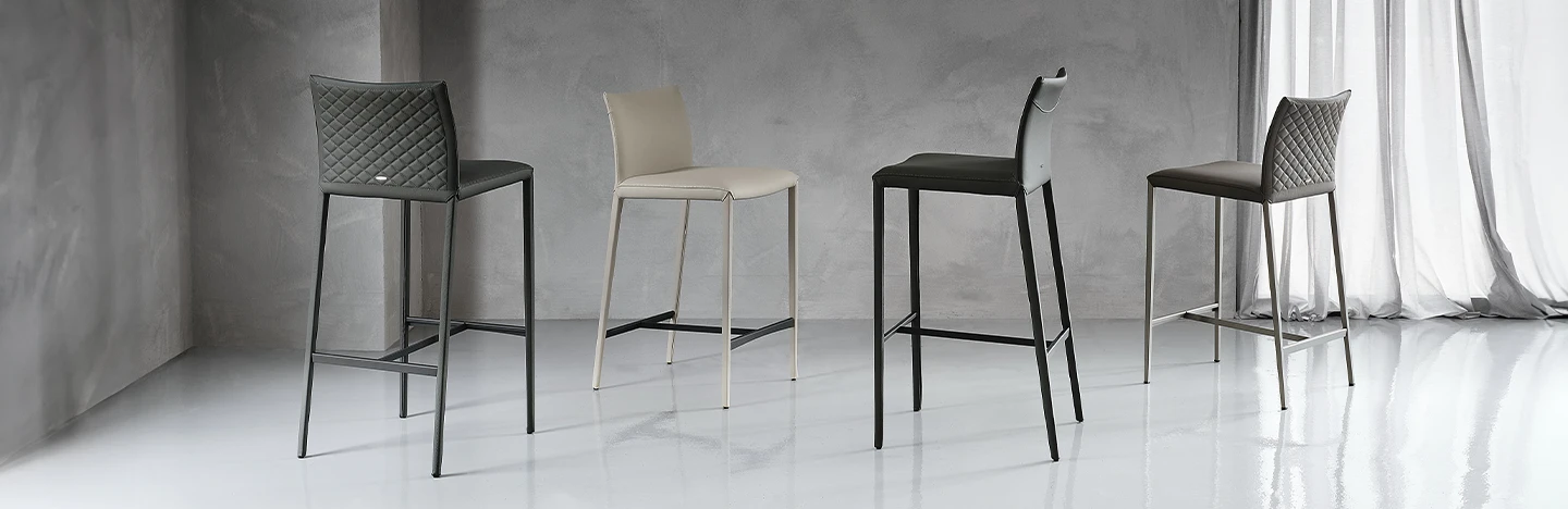 Italian Bar Stool Collection for Contemporary Homes