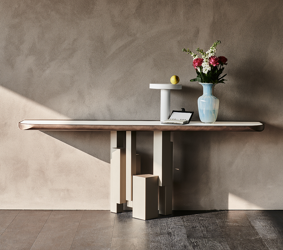 Terminal Wood-C Console Table | Modern Wooden Console