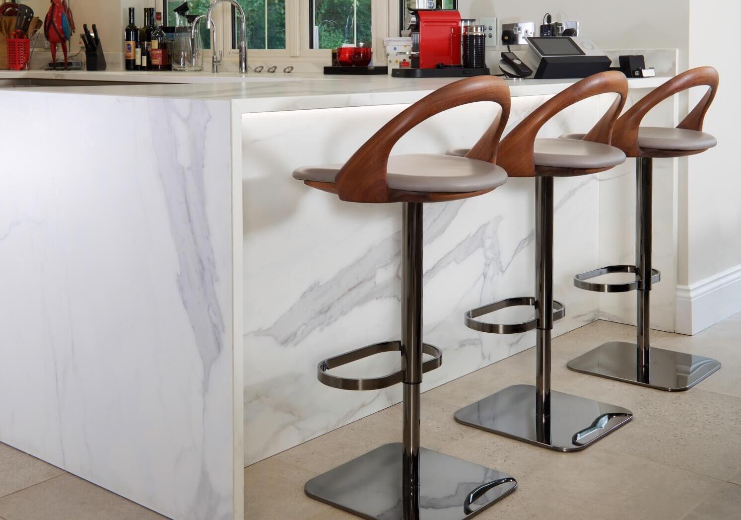 Ester Adjustable Bar Stool By Porada - Modern Bar Stool...