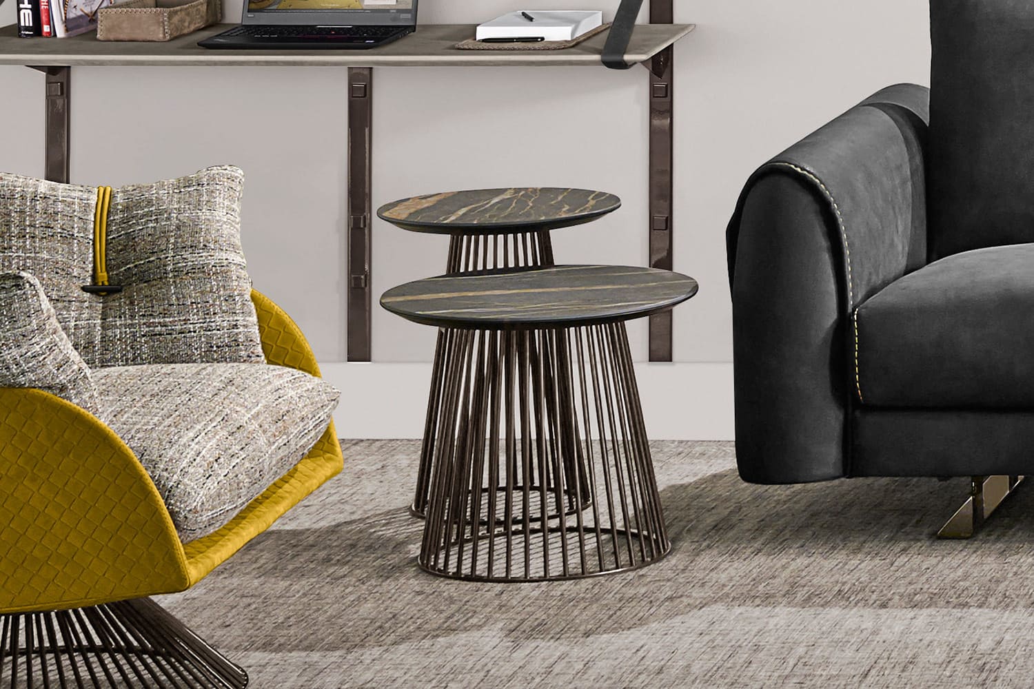 Sphere Coffee Table by Gamma