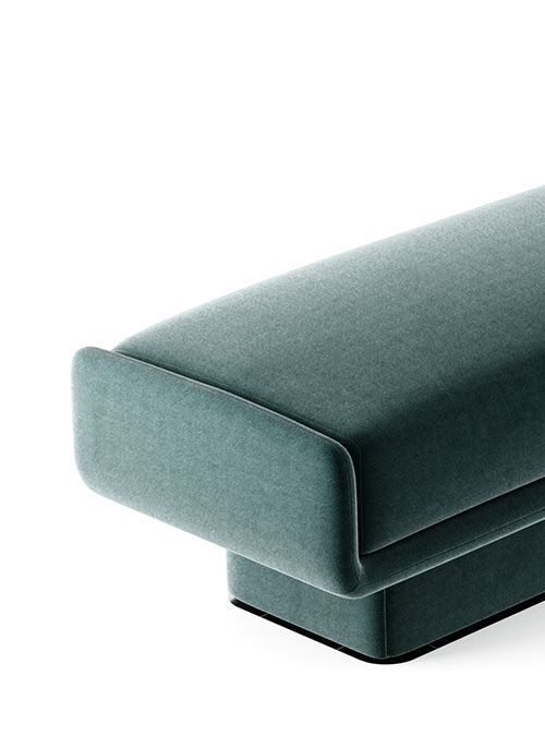 Lilas Bench By Gallotti & Radice - Modern Benches & Pou...