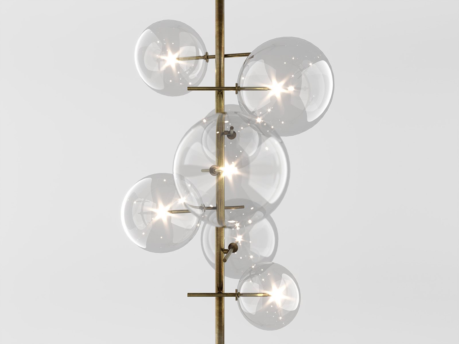 Bolle Verticale by Porada - Luxury Floor Lamps - Modern...