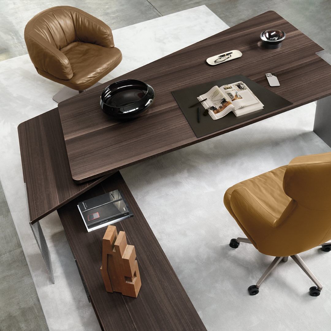 Wall Street Office Desk By Arketipo - Modern Desks Arke...