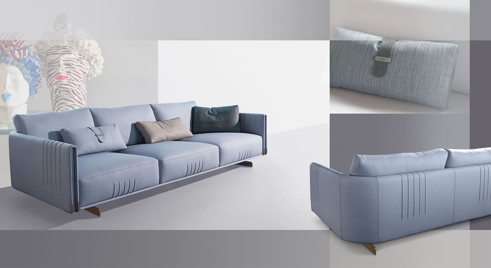 Philly Sofa by Giuseppe Viganò for Gamma Arredamenti