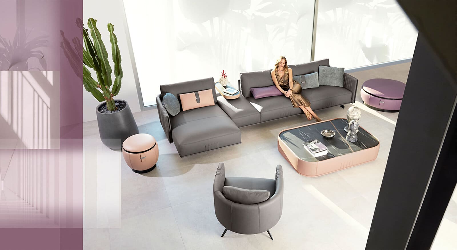 Philly Coffee Table by Giuseppe Vigano for Gamma - Luxu...