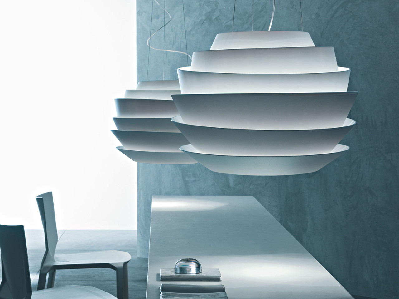 Le Soleil Suspension Lamp by Foscarini - CASANOVA Furni...