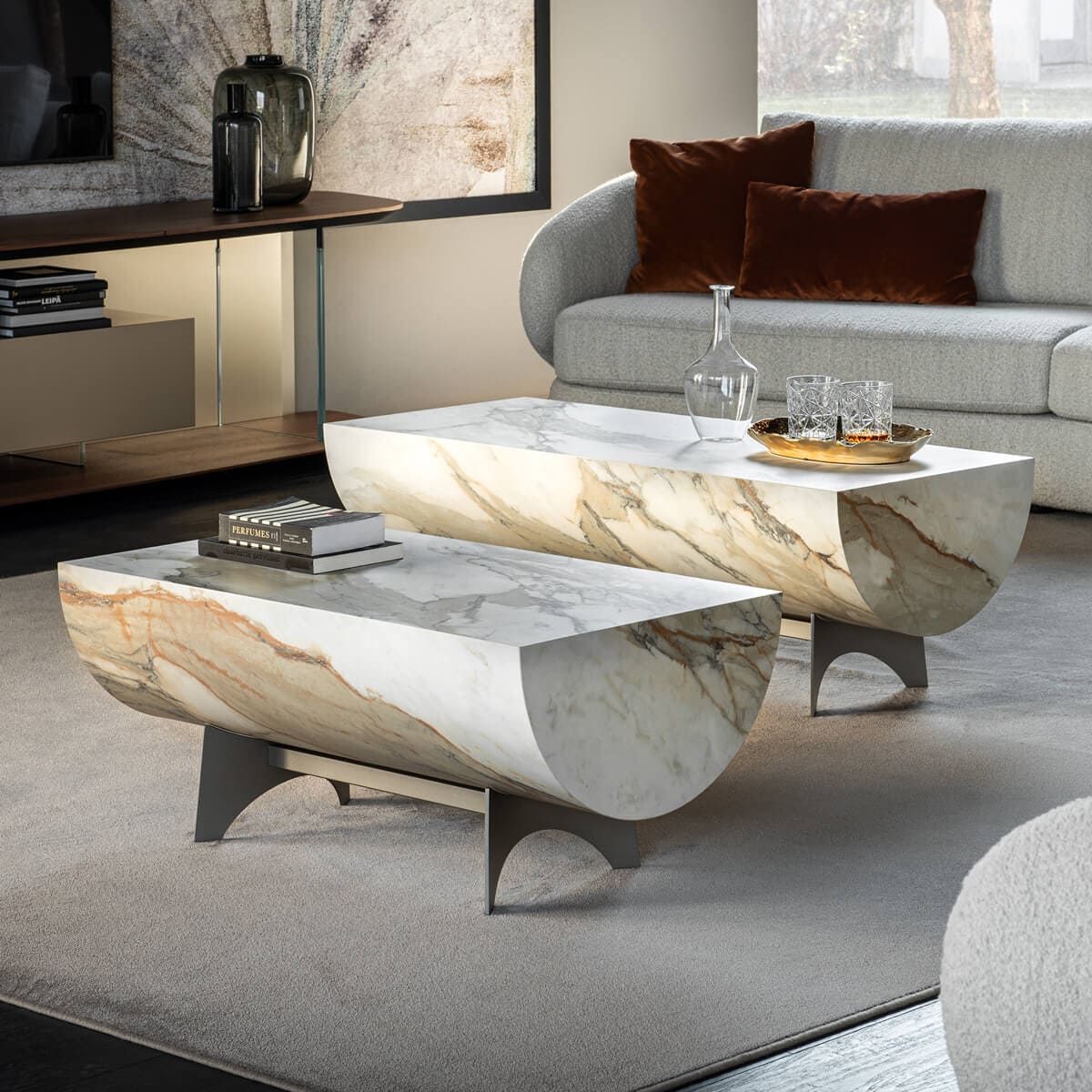 Caesar Coffee Table by Cattelan Italia - Modern Coffee...