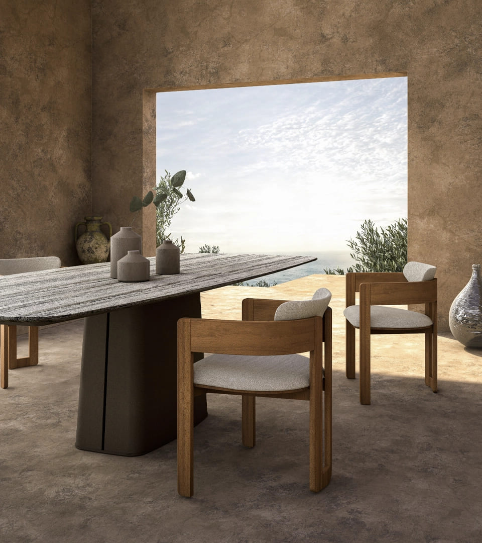 Kate Dining Chair by Arketipo - CASANOVA Furniture Duba...