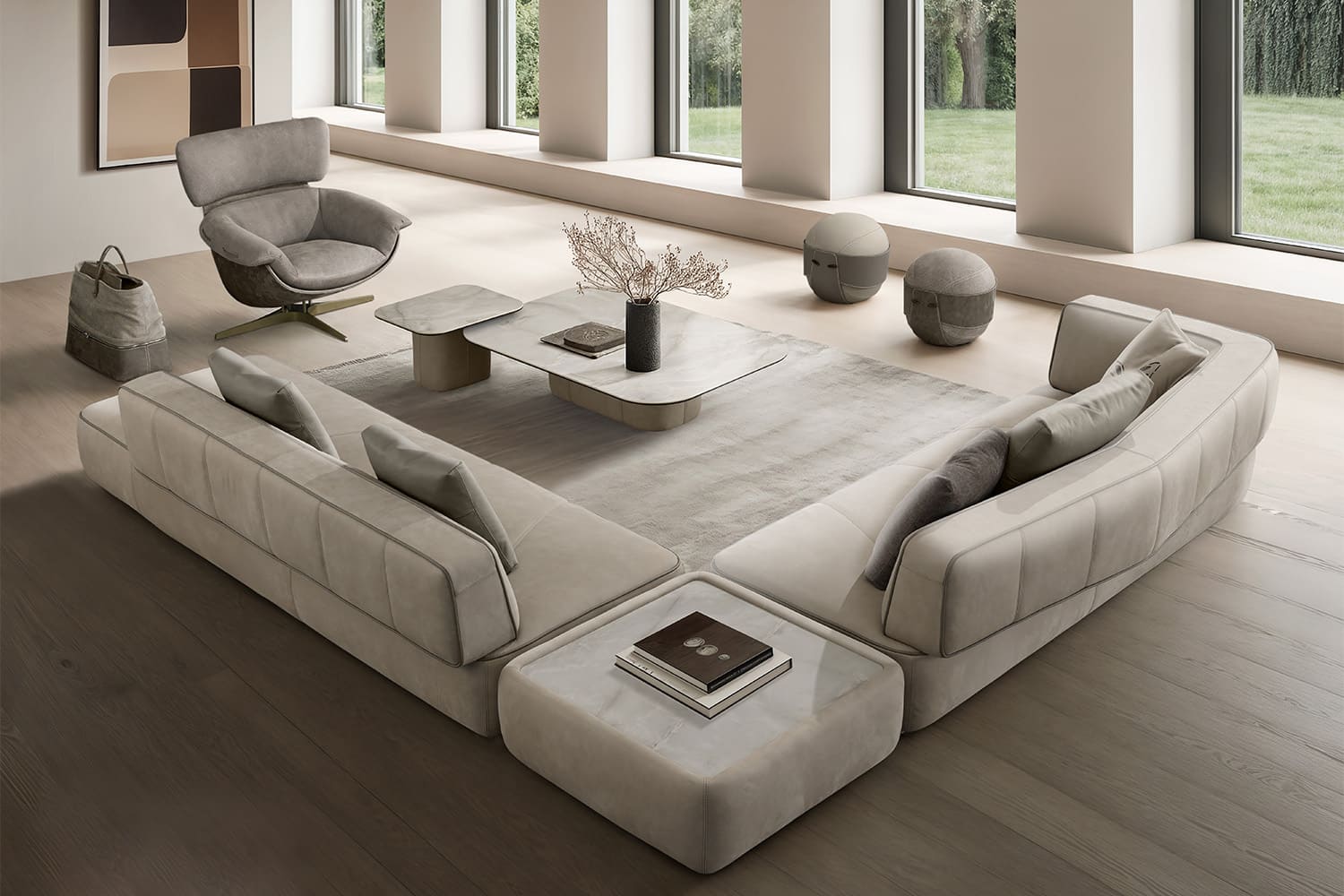 Morgan Coffee Table by Gamma Arredamenti - CASANOVA Fu...