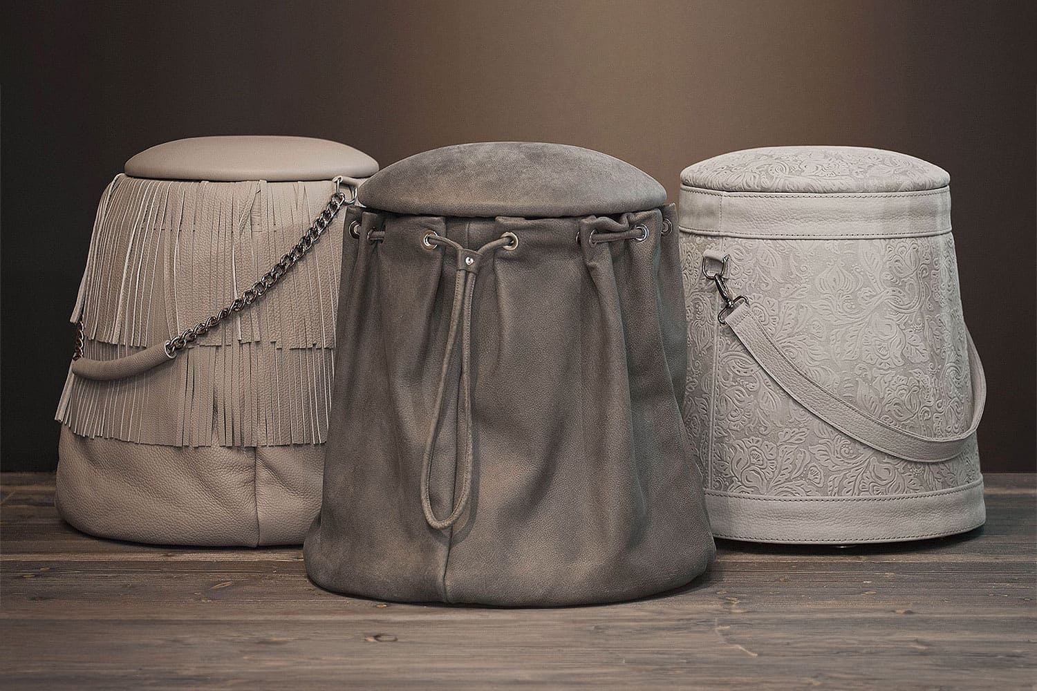 The Sugar smart pouf with storage by Gamma Arredamenti